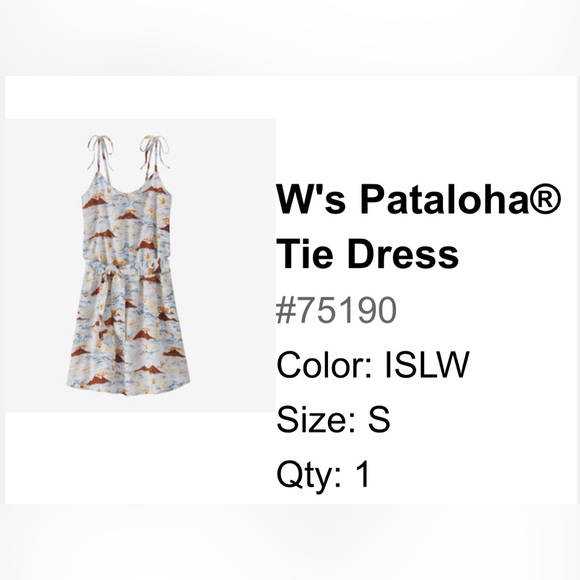 Patagonia | Dresses | Patagonia Pataloha Tie Dress | Poshmark